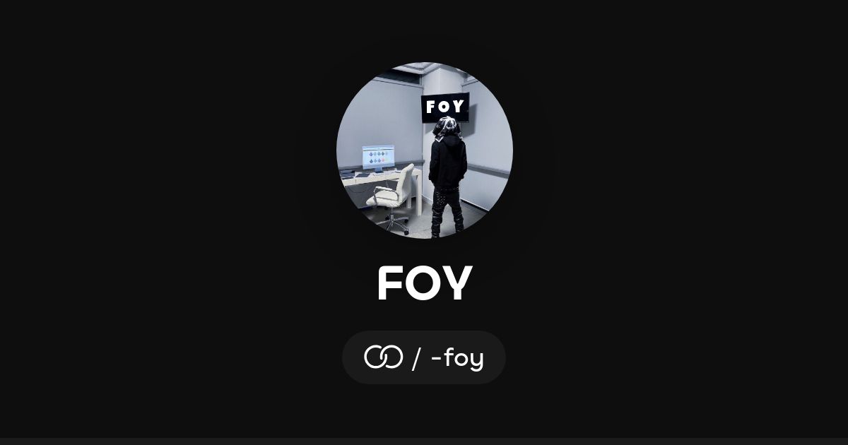 FOY (/-foy) · solo.to