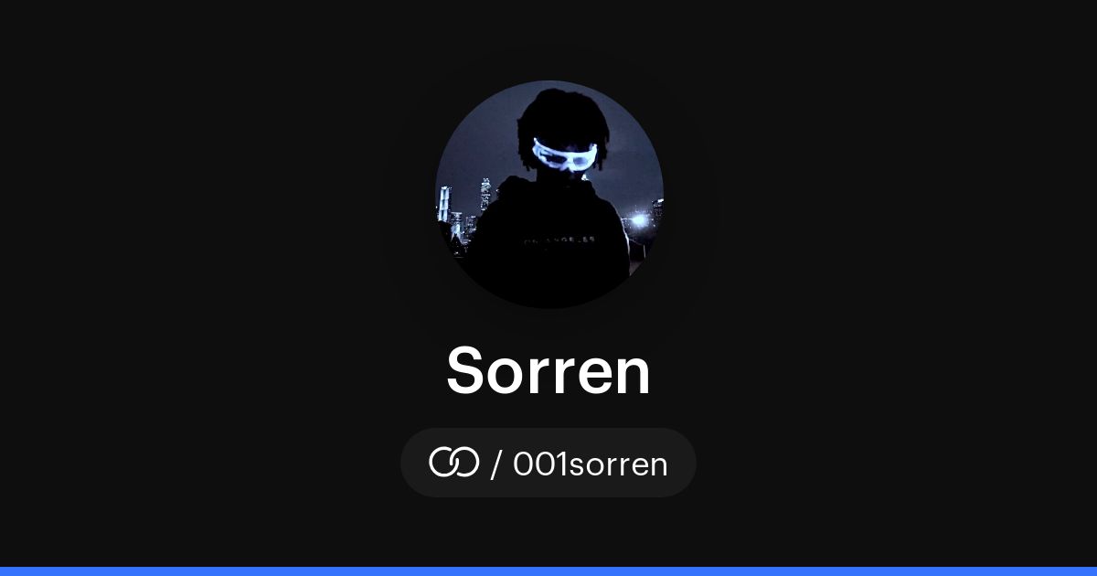 Sorren (/001sorren) · solo.to