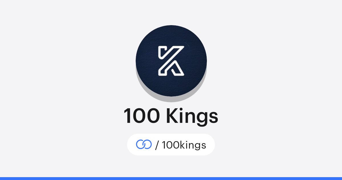 100 Kings (/100kings) · solo.to