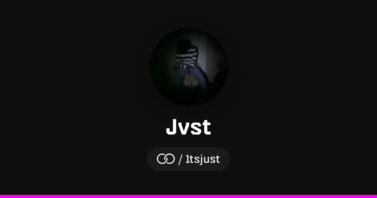 Jvst (/1tsjust) · solo.to