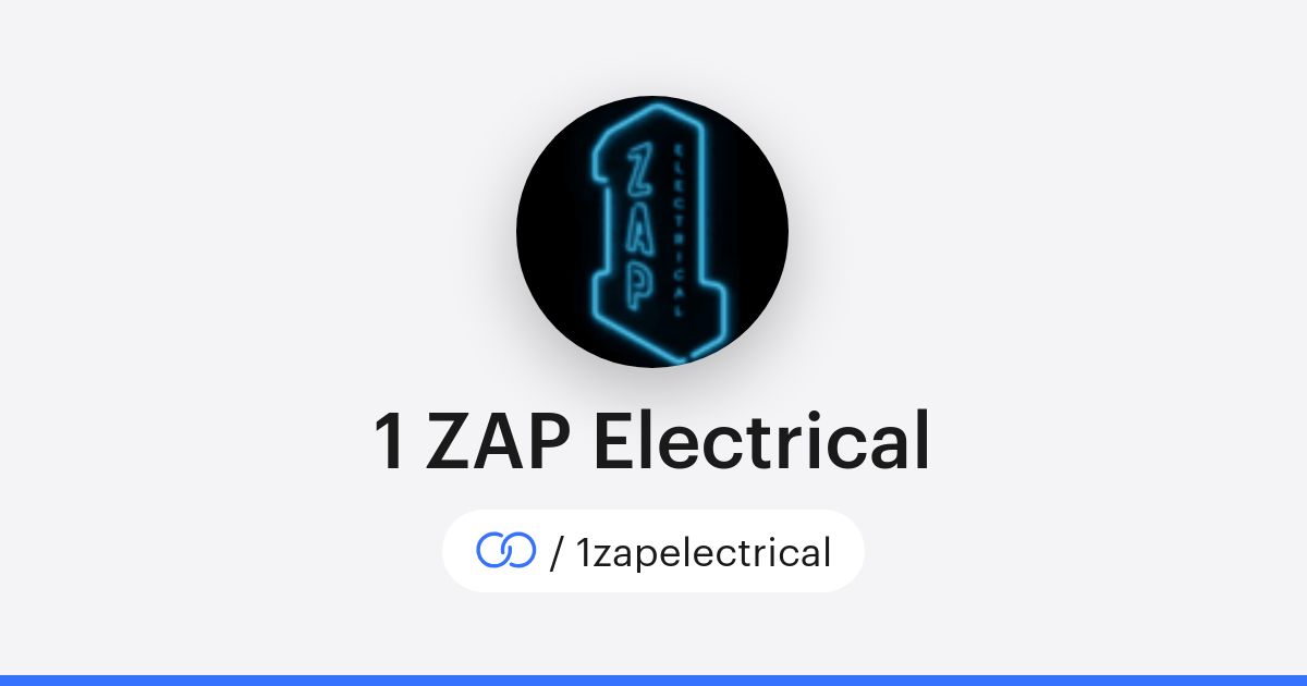 1 ZAP Electrical (/1zapelectrical) · solo.to