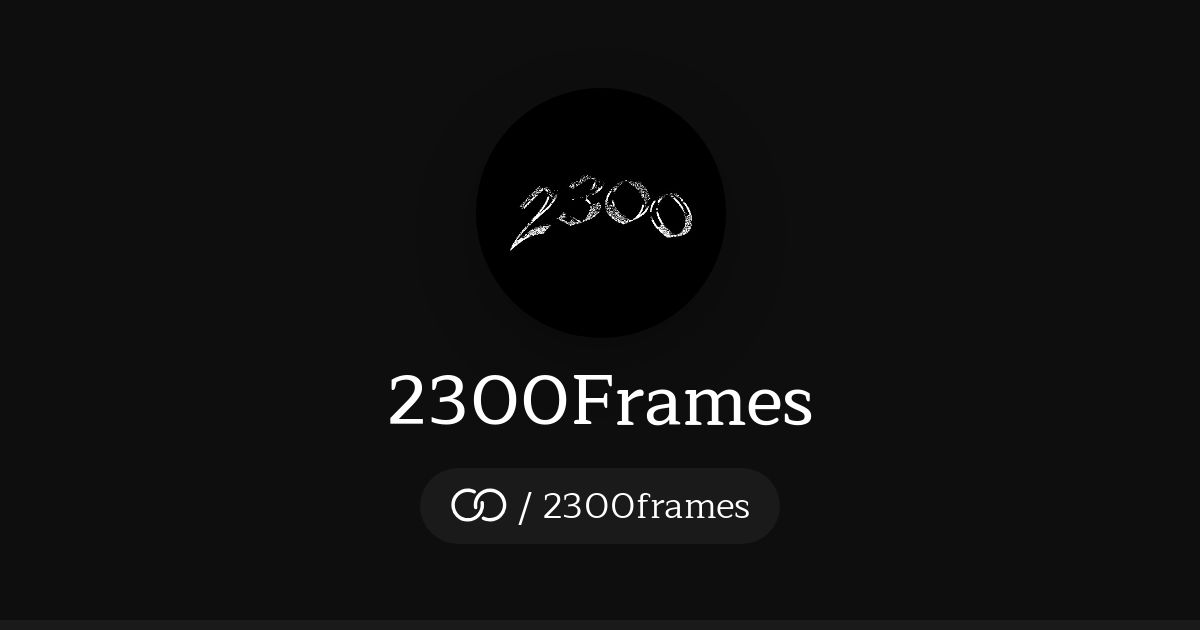 2300Frames · solo.to