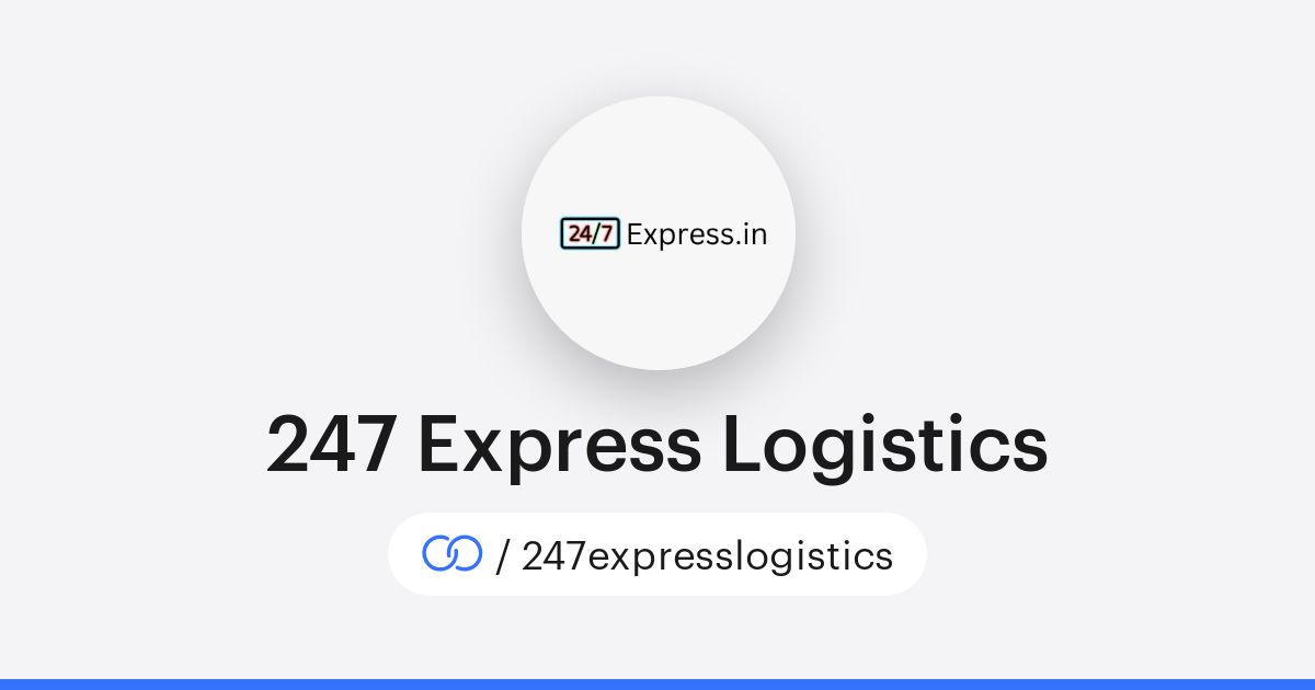 247 Express Logistics (/247expresslogistics) · solo.to