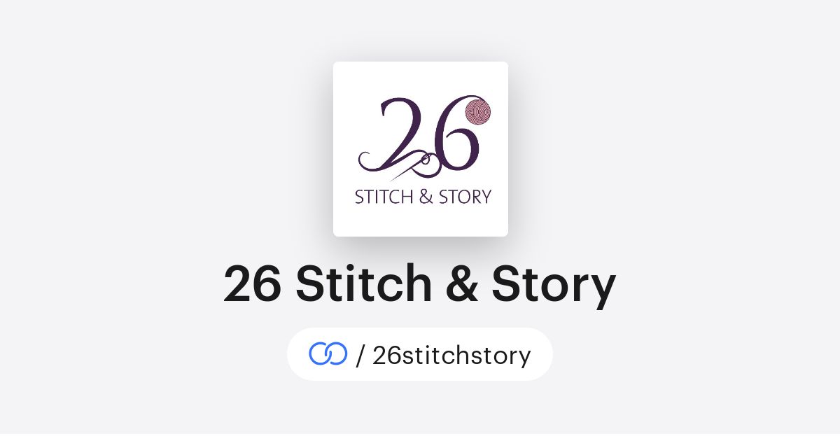 26 Stitch & Story (/26stitchstory) · solo.to