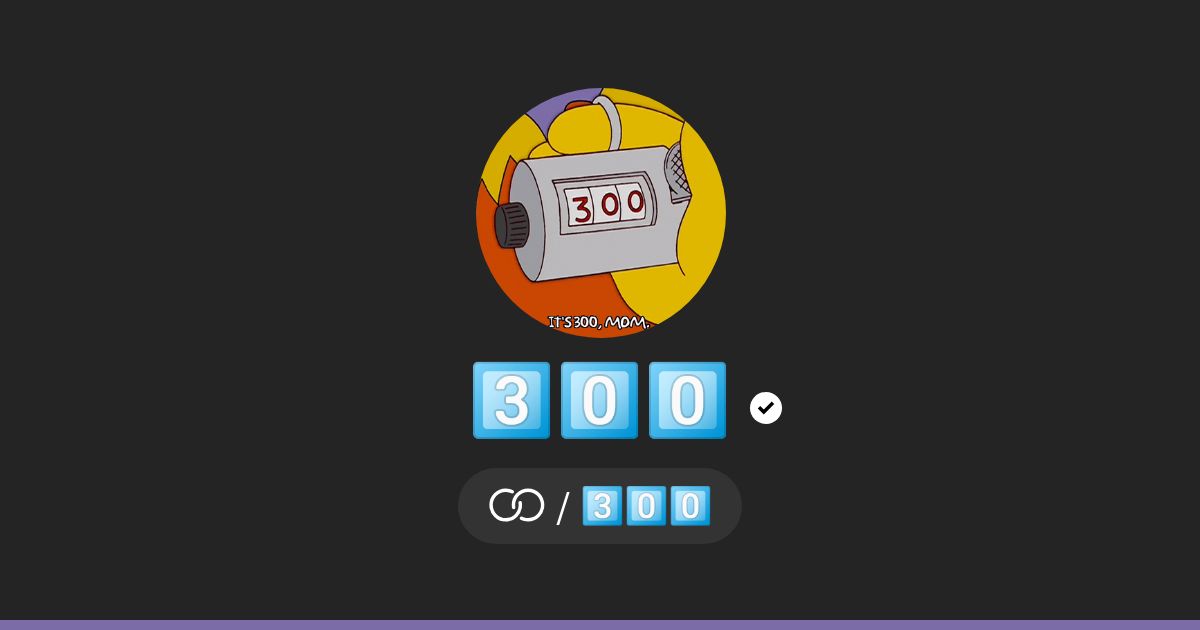 3️⃣0️⃣0️⃣ · solo.to