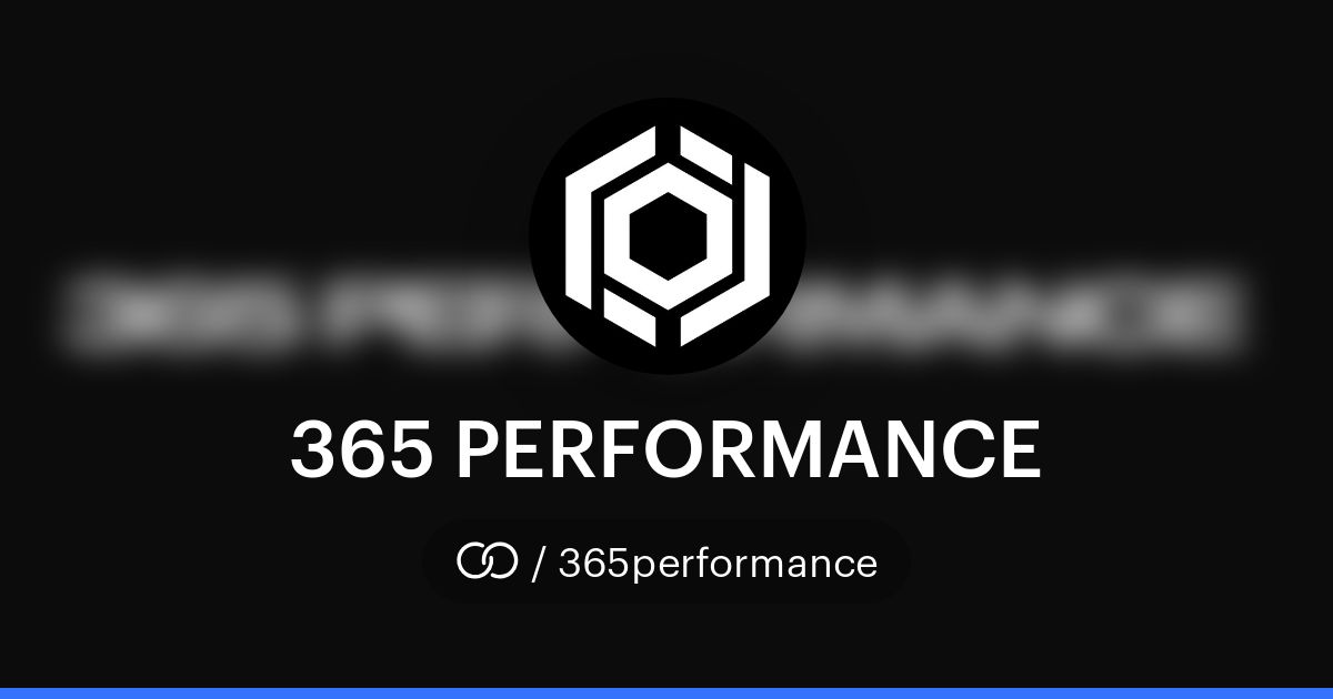 365 PERFORMANCE (/365performance) · solo.to