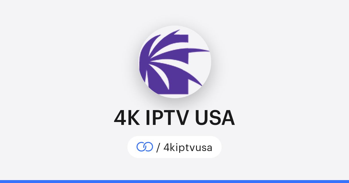 4K IPTV USA (/4kiptvusa) · solo.to