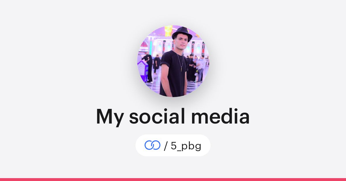 My social media (/5_pbg) · solo.to