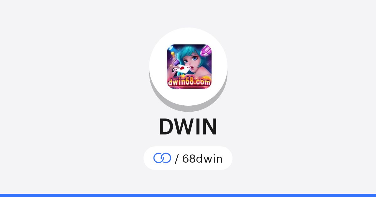 DWIN (/68dwin) · solo.to