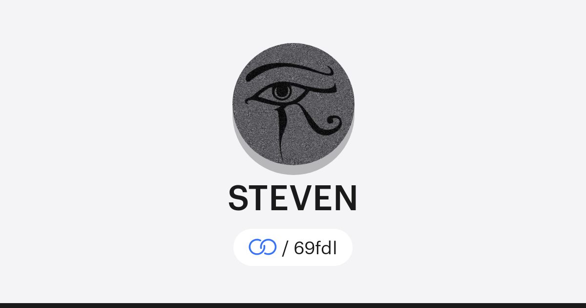 STEVEN (/69fdl) · solo.to