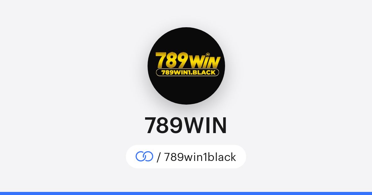 789WIN (/789win1black) · solo.to