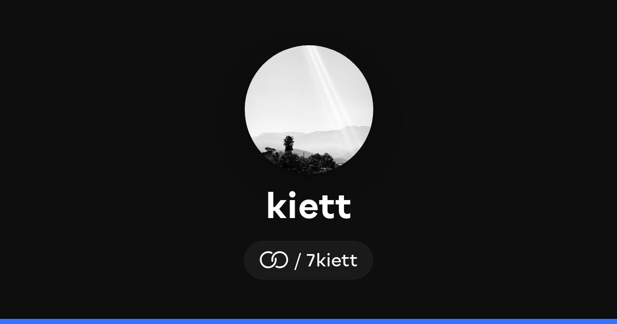 kiett (/7kiett) · solo.to