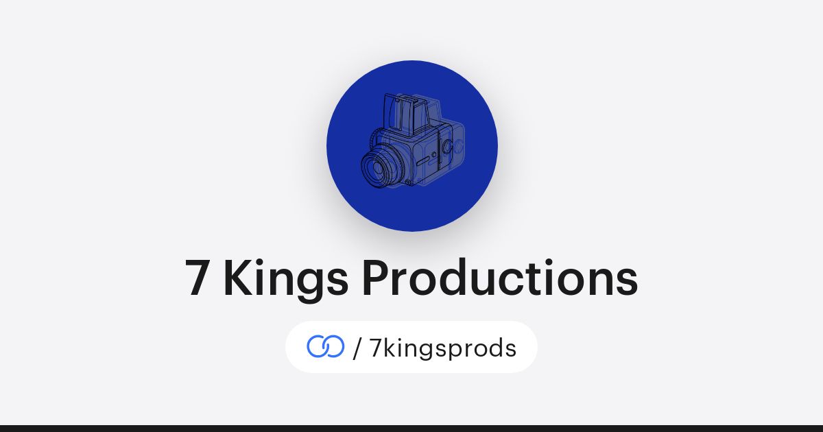 7 Kings Productions (/7kingsprods) · solo.to