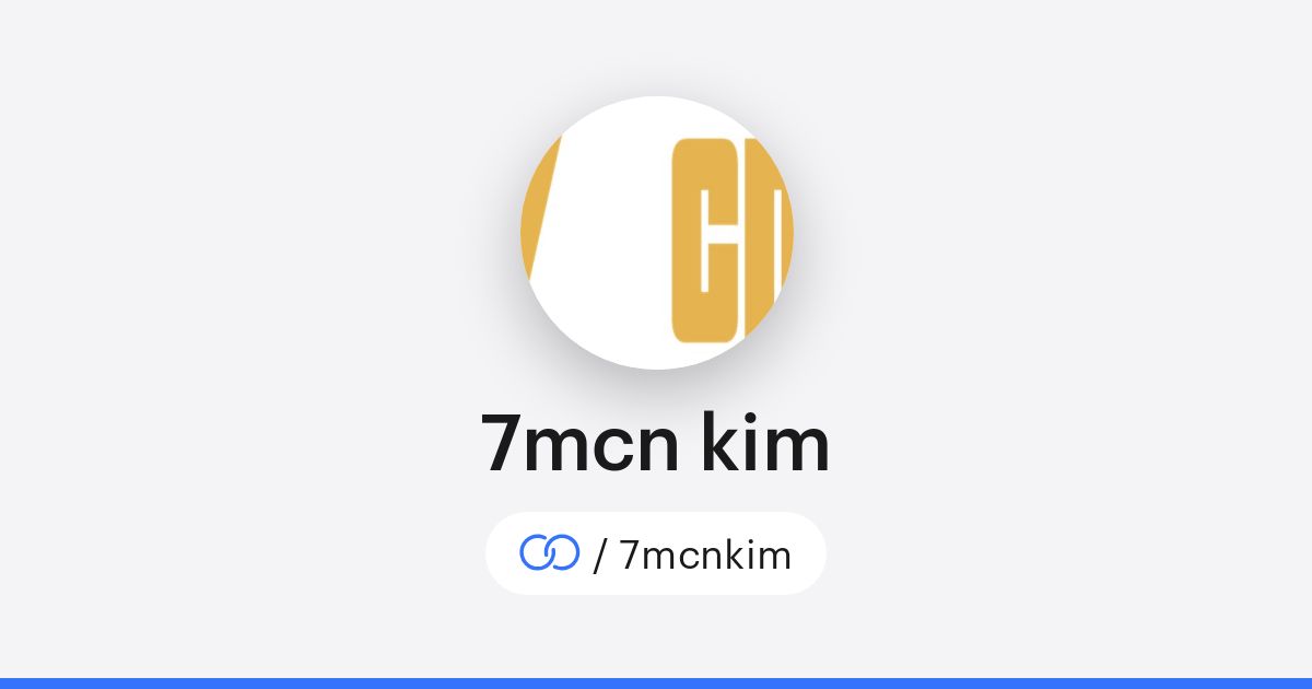 7mcn kim (/7mcnkim) · solo.to