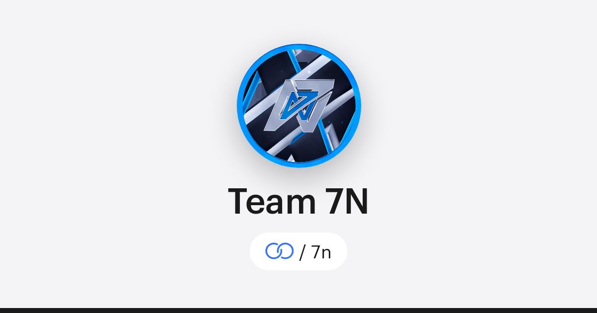 Team 7N (/7n) · solo.to