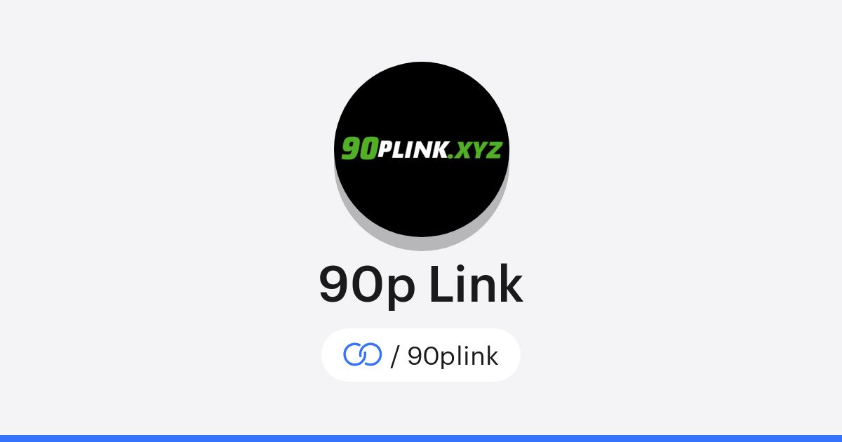 90p Link (/90plink) · solo.to
