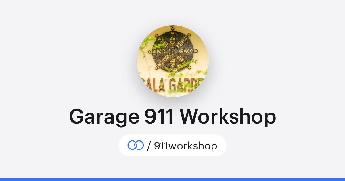 Garage 911 Workshop (/911workshop) · solo.to