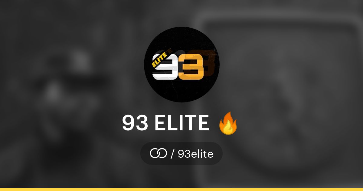 93 ELITE 🔥 (/93elite) · solo.to