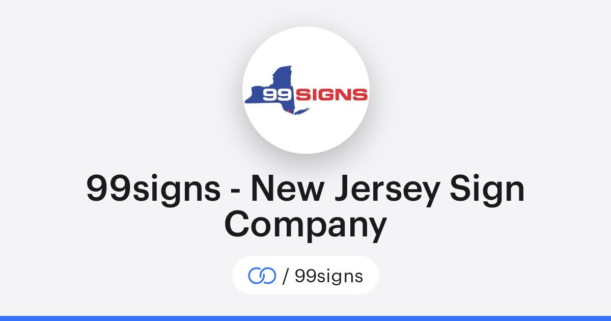 99signs - New Jersey Sign Company (/99signs) · solo.to