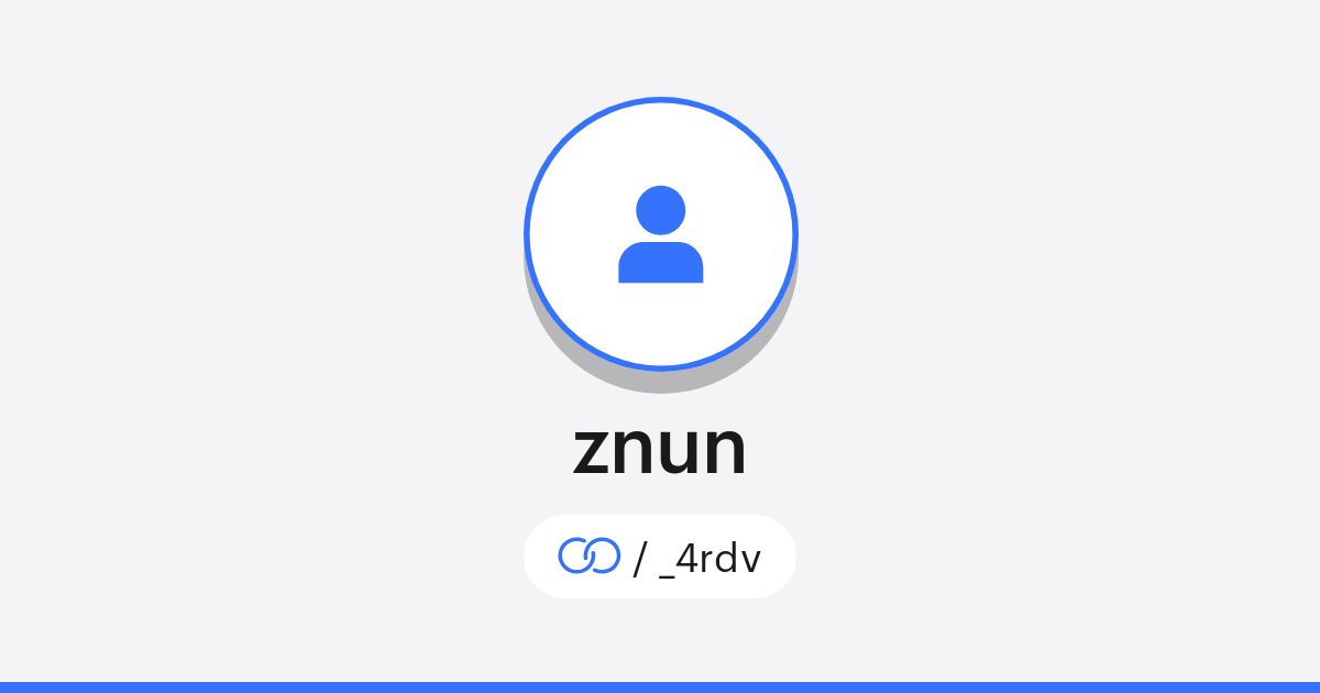 znun (/_4rdv) · solo.to