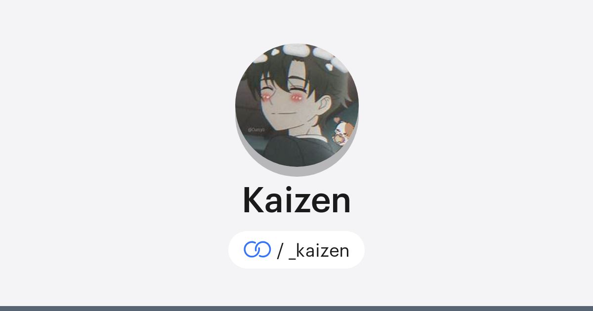 Kaizen (/_kaizen) · solo.to