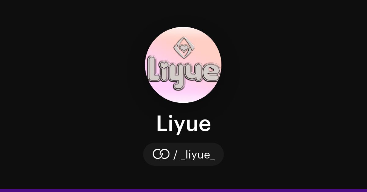 Liyue (/_liyue_) · solo.to