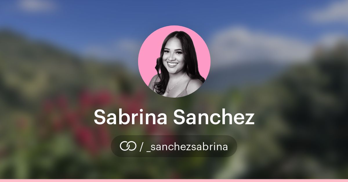 Sabrina Sanchez (/_sanchezsabrina) · solo.to