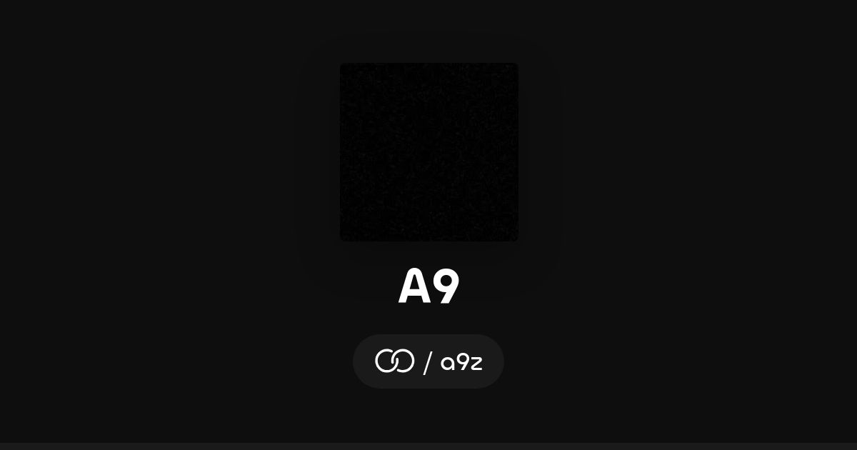 A9 (/a9z) · solo.to
