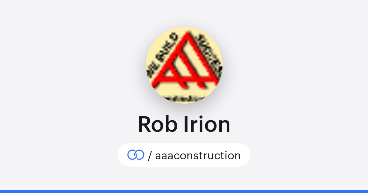 Rob Irion (/aaaconstruction) · solo.to
