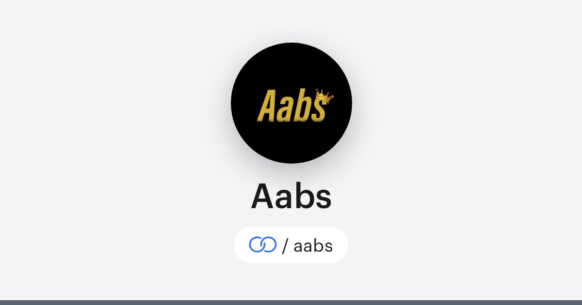 Aabs · solo.to
