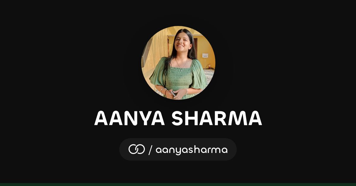 AANYA SHARMA (/aanyasharma) · solo.to