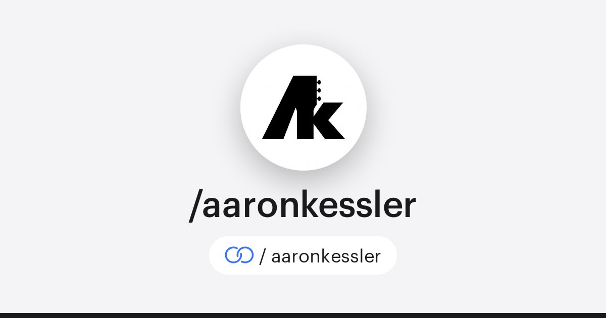 /aaronkessler · solo.to
