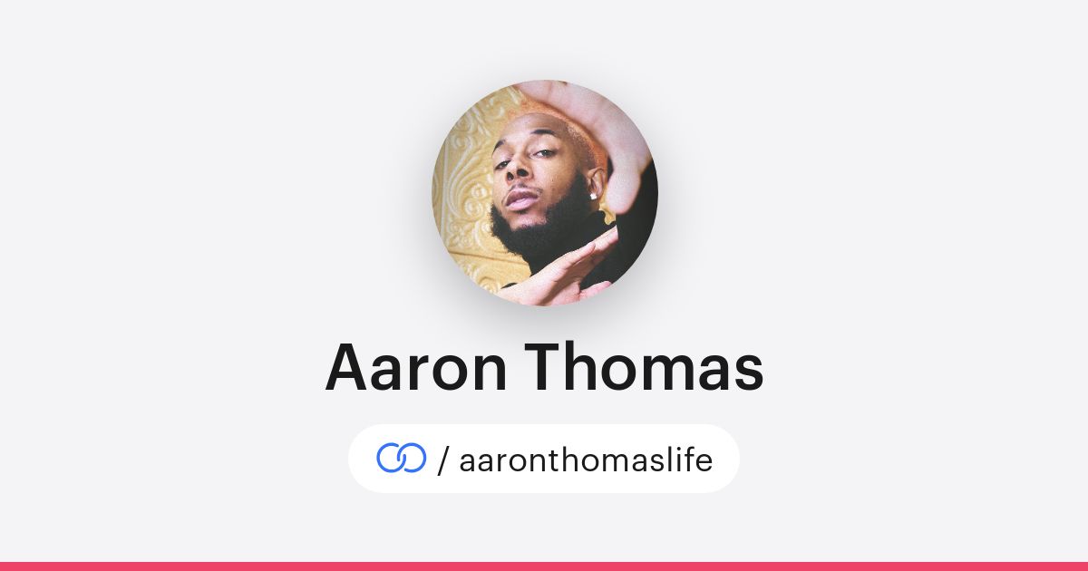 Aaron Thomas (/aaronthomaslife) · solo.to