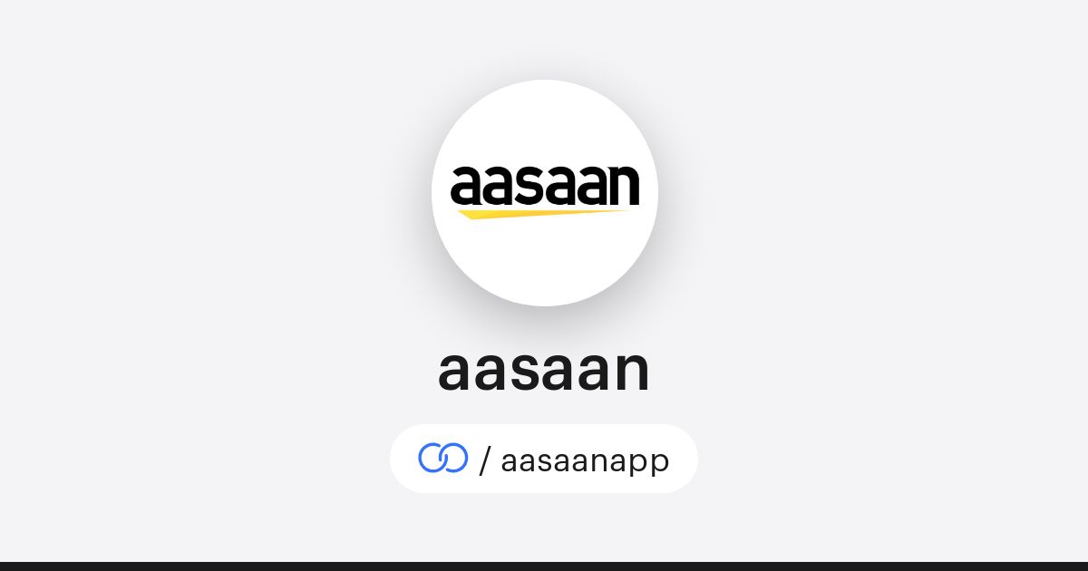 aasaan (/aasaanapp) · solo.to