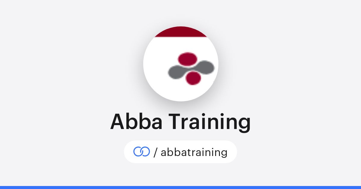 Abba Training (/abbatraining) · solo.to