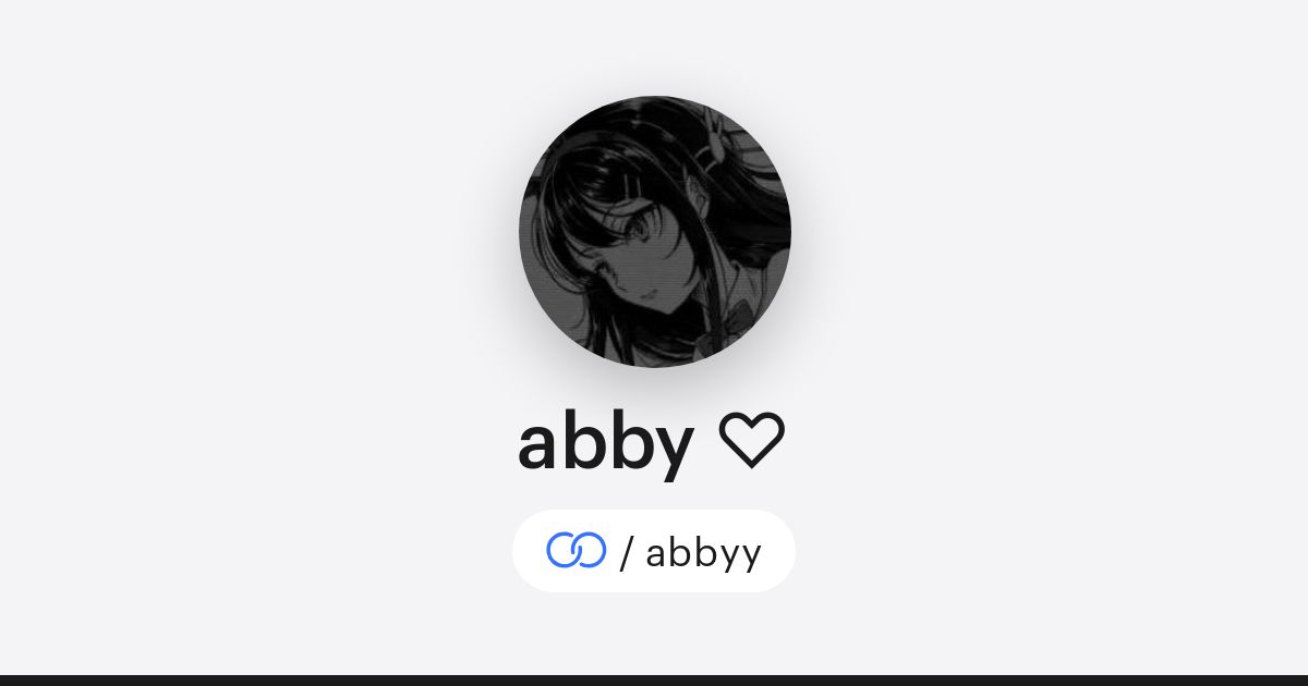 abby ♡ (/abbyy) · solo.to