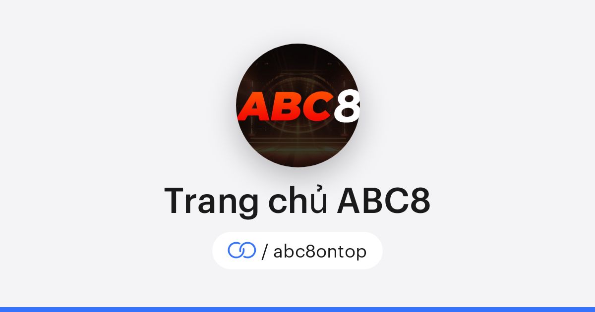 Trang chủ ABC8 (/abc8ontop) · solo.to