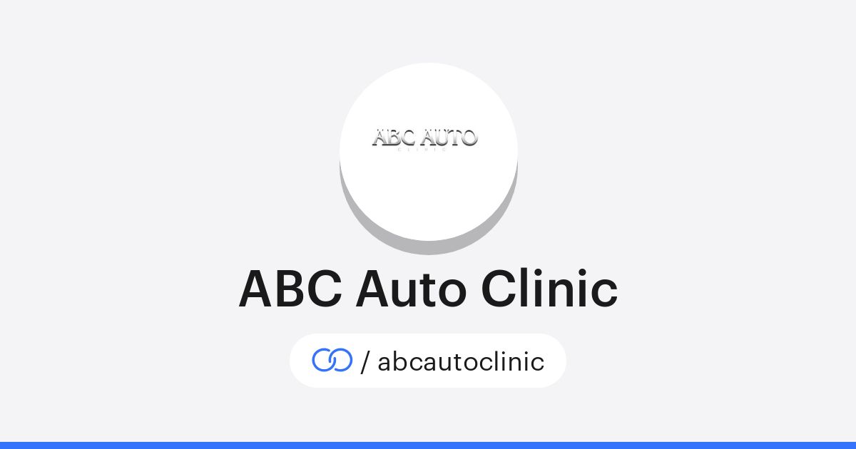 ABC Auto Clinic (/abcautoclinic) · solo.to
