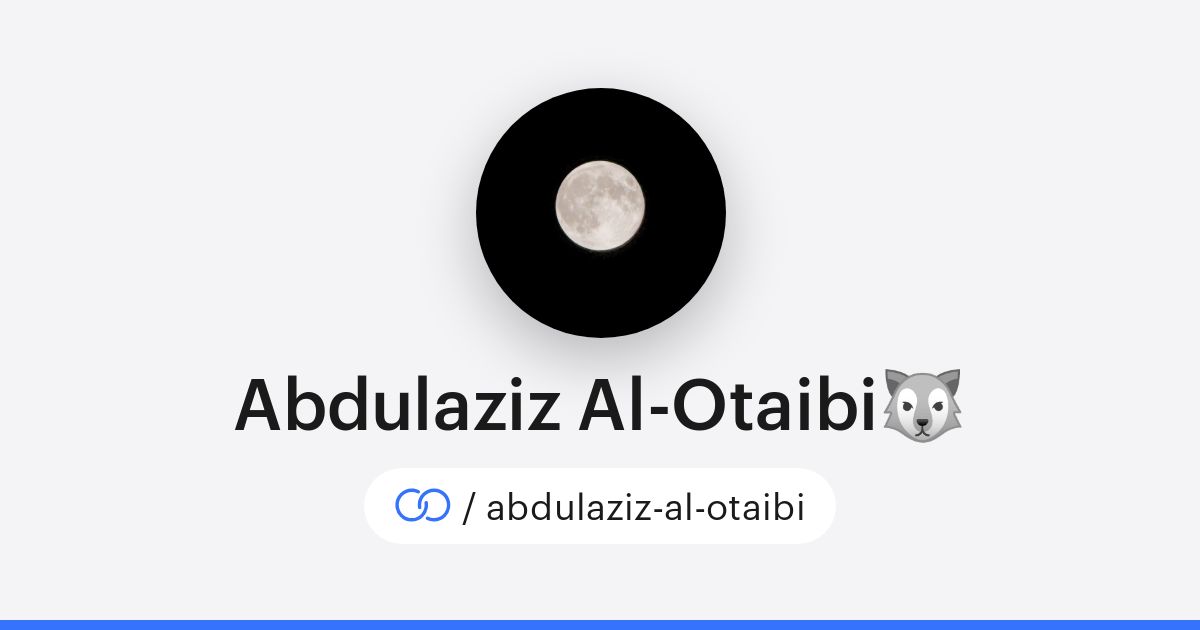 Abdulaziz Al-Otaibi🐺 (/abdulaziz-al-otaibi) · solo.to
