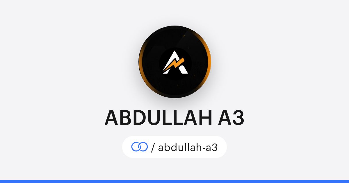 ABDULLAH A3 (/abdullah-a3) · solo.to