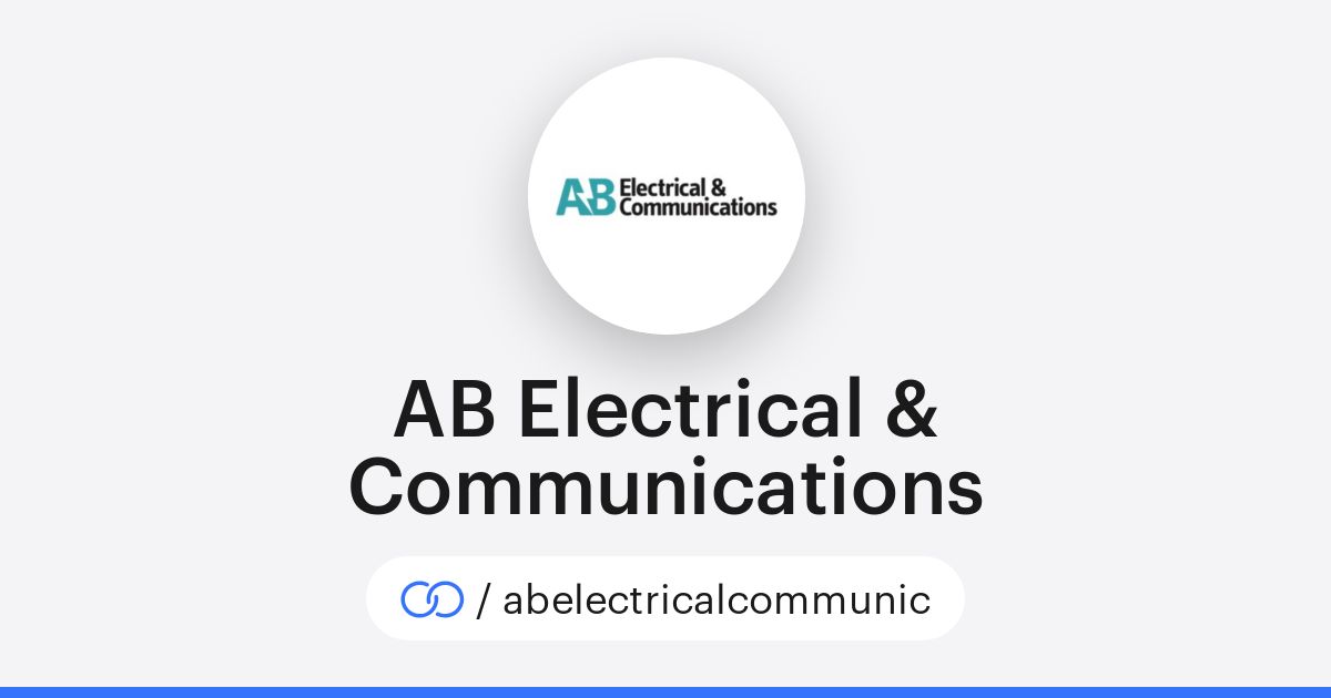AB Electrical & Communications (/abelectricalcommunic) · solo.to