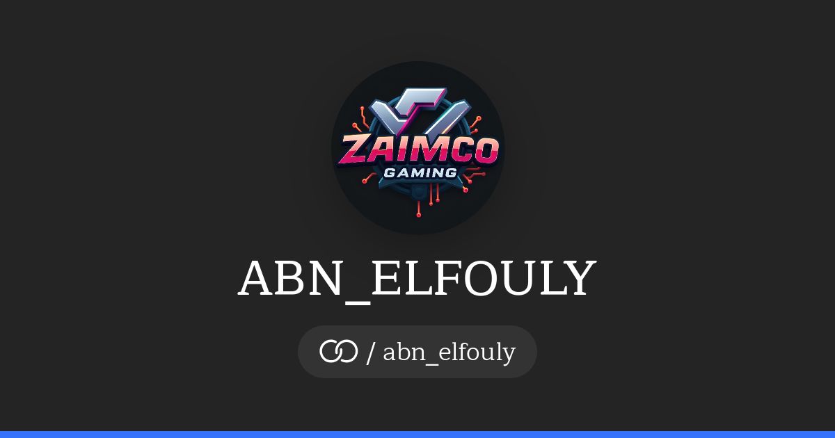 ABN_ELFOULY · solo.to