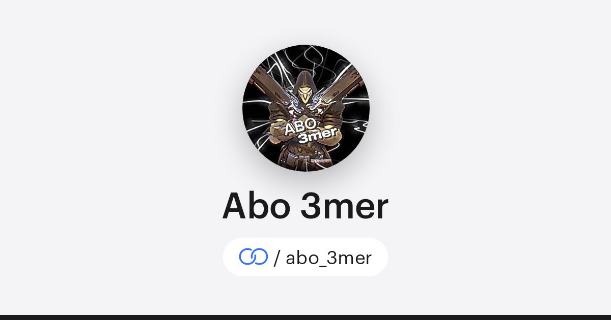 Abo 3mer (/abo_3mer) · solo.to