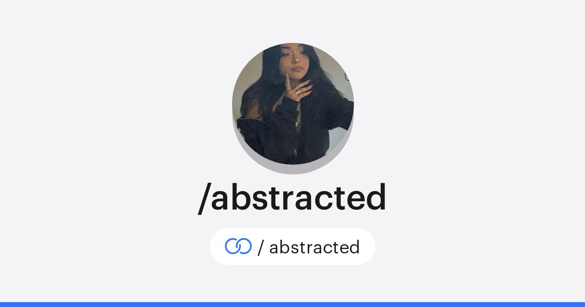 /abstracted · solo.to