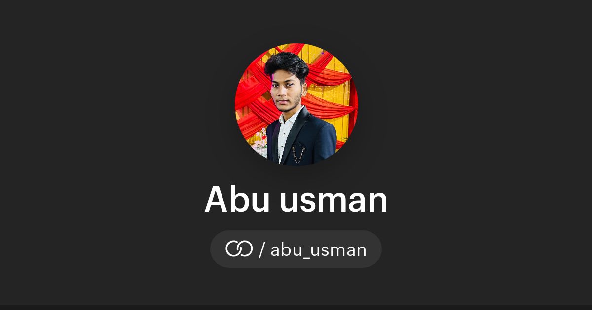 Abu usman (/abu_usman) · solo.to