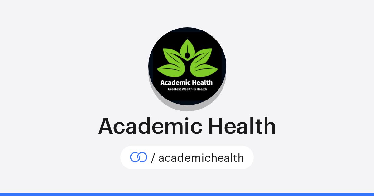 Academic Health (/academichealth) · solo.to