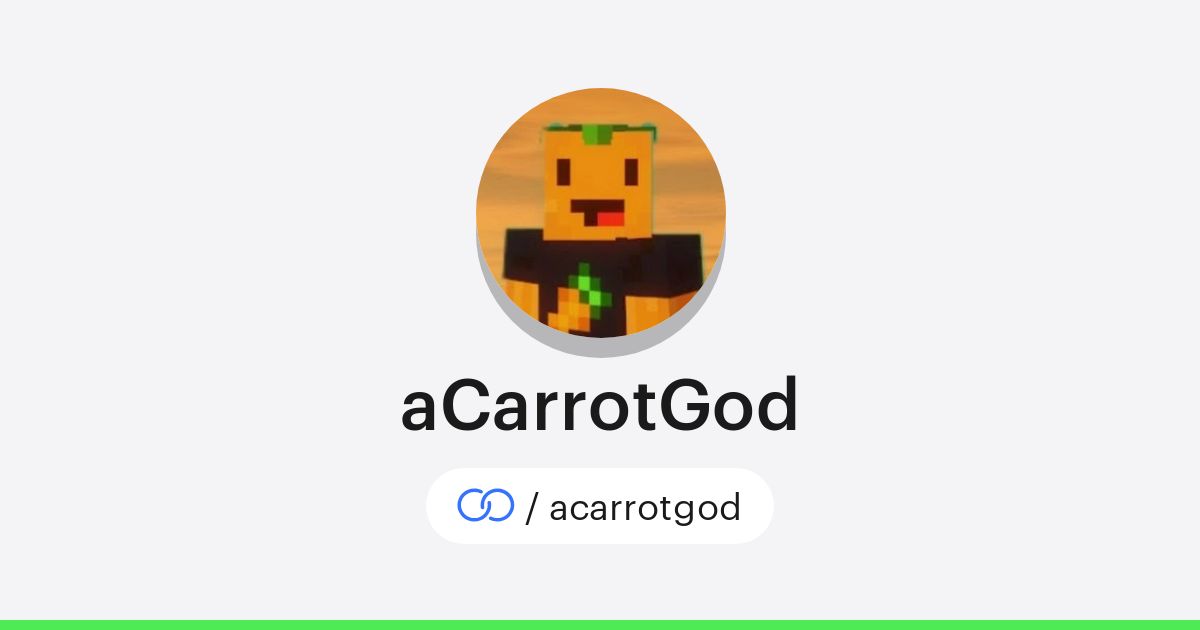 aCarrotGod · solo.to