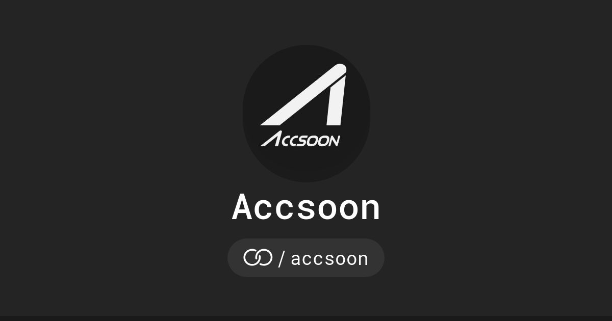 Accsoon · solo.to