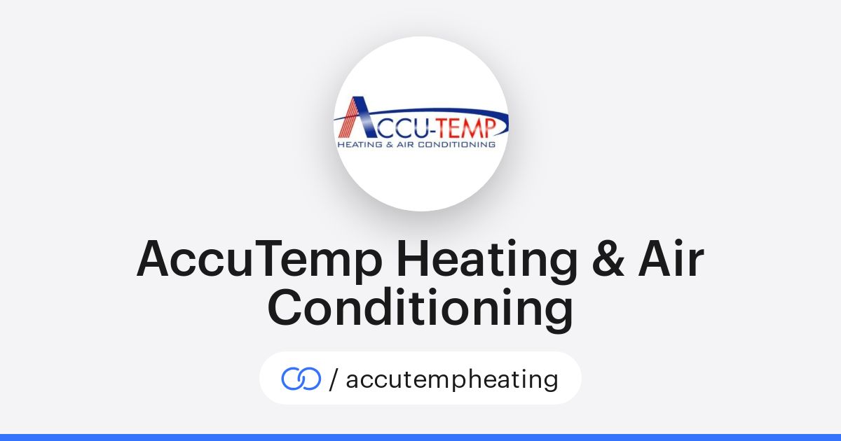 AccuTemp Heating & Air Conditioning (/accutempheating) · solo.to