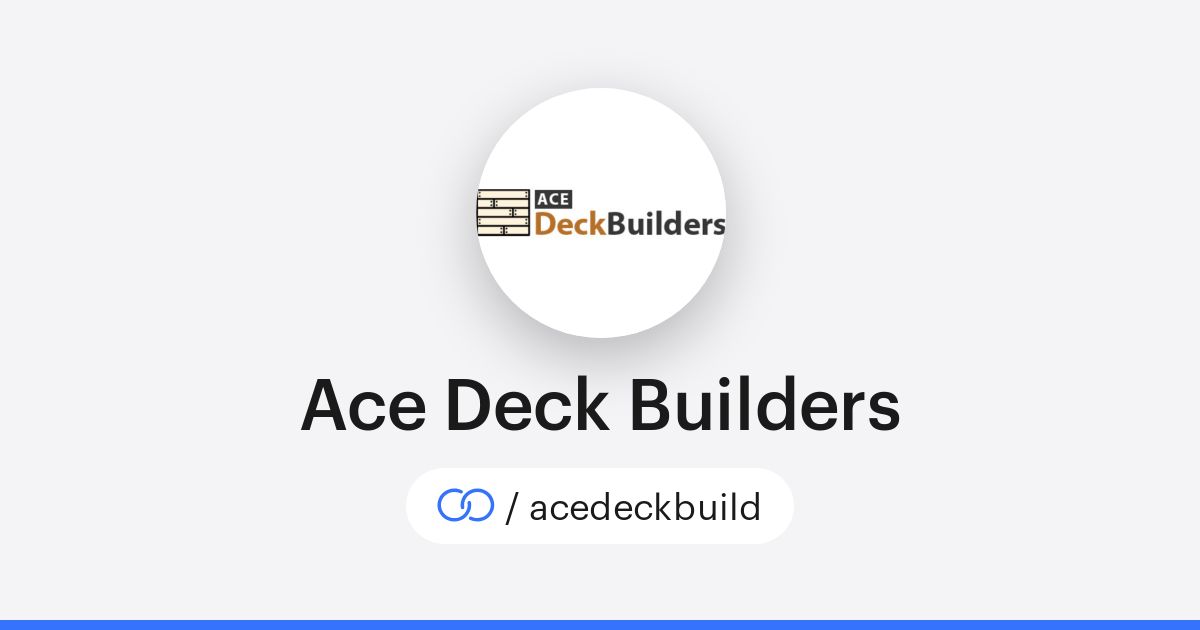 Ace Deck Builders (/acedeckbuild) · solo.to